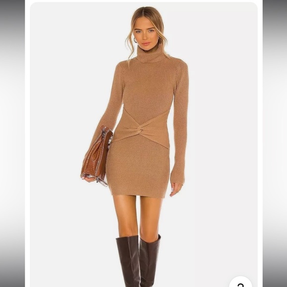 Dresses | Lovers Friends Turtleneck Sweater Knit Dress | Poshmark
